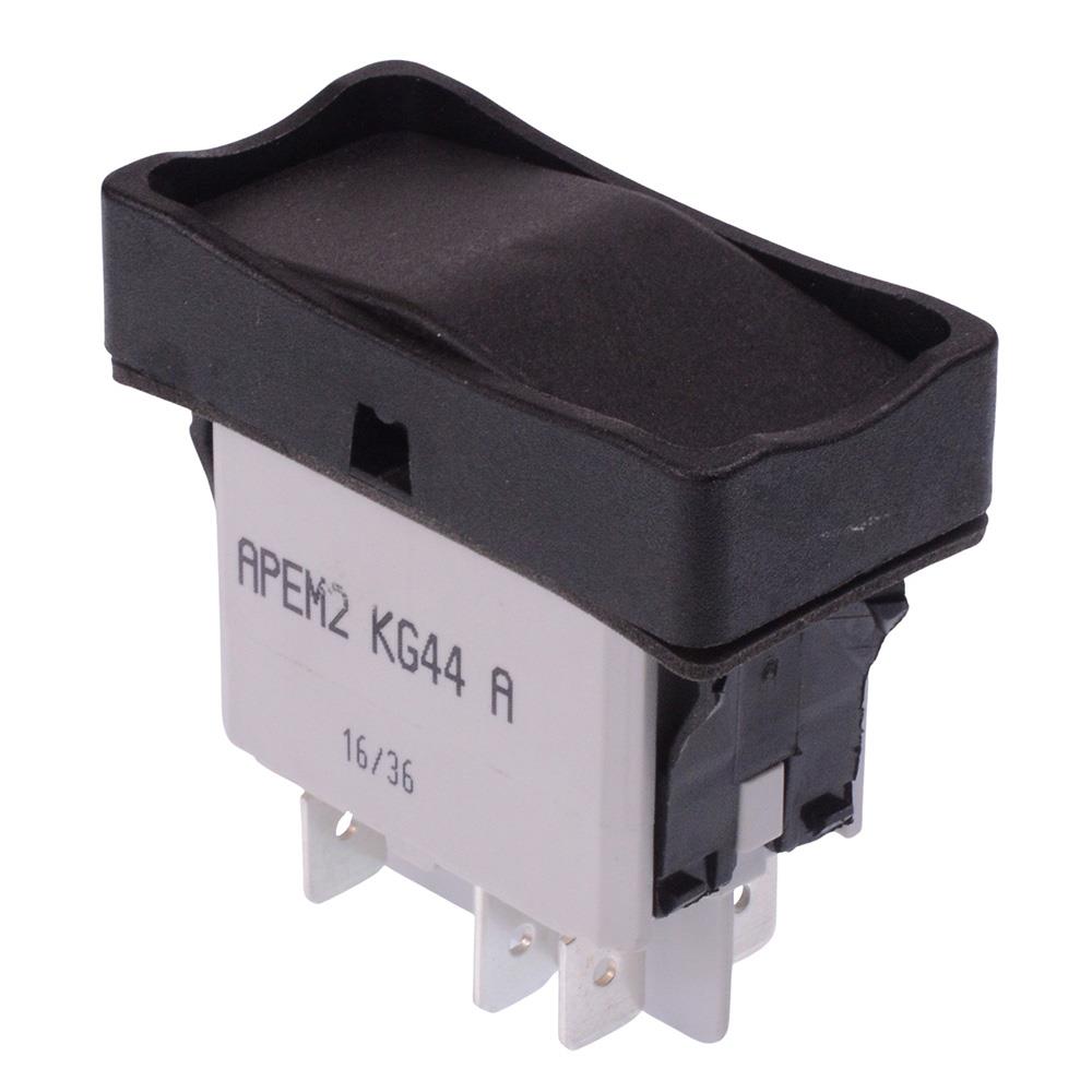 KG443A2XXA21XX APEM On-On-On Automotive Power Rocker Switch DPDT IP65 ...