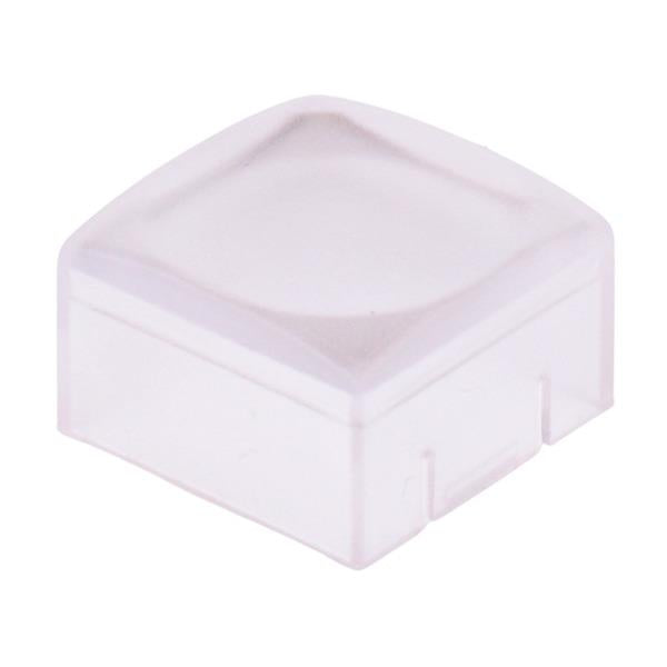 1KC11 MEC Transparent Concave Square Cap for use with illuminated 3F M ...