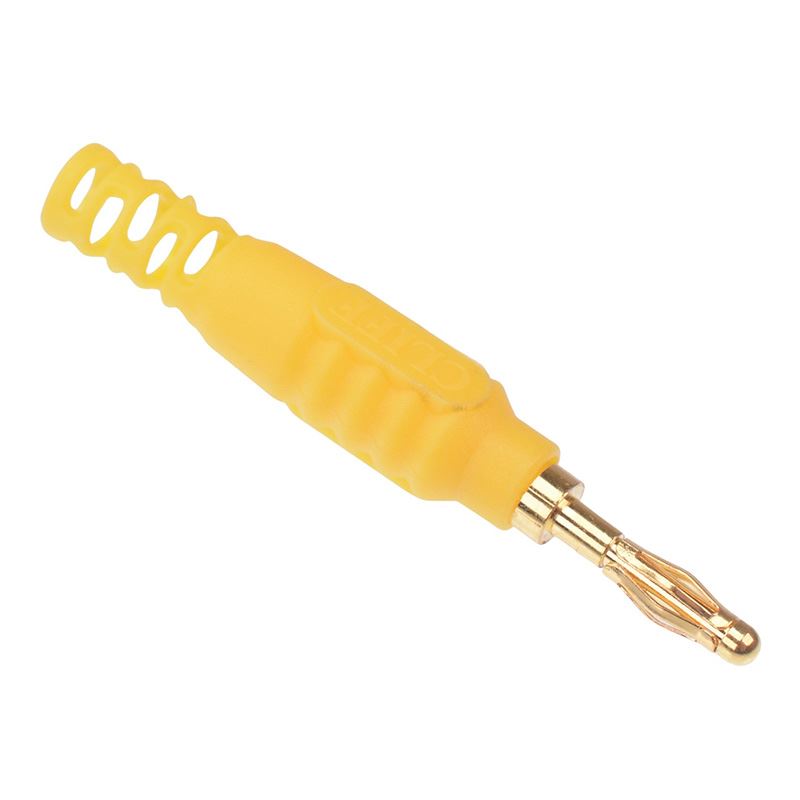 Yellow 2mm Gold Plated Test Plug FCR7365Y — Switch Electronics | Your ...