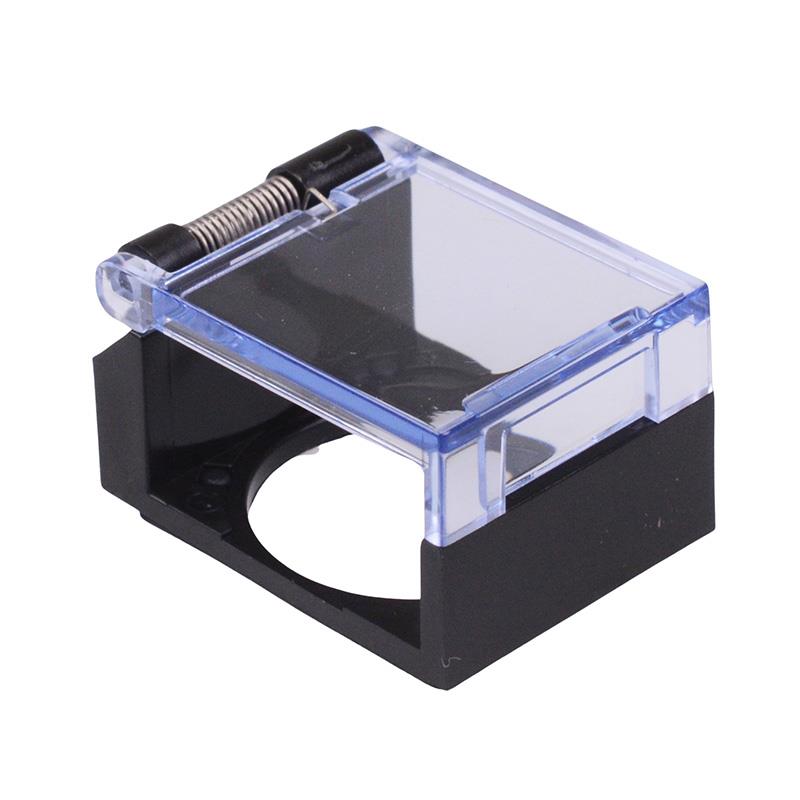 AL-K6SP 16mm Flip-Up Spring Return Switch Guard Cover for IDEC A6 Seri ...
