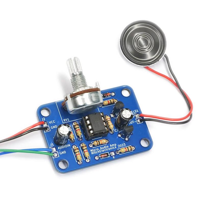 Micro Audio Amplifier Electronics Kit — Switch Electronics | Your One ...