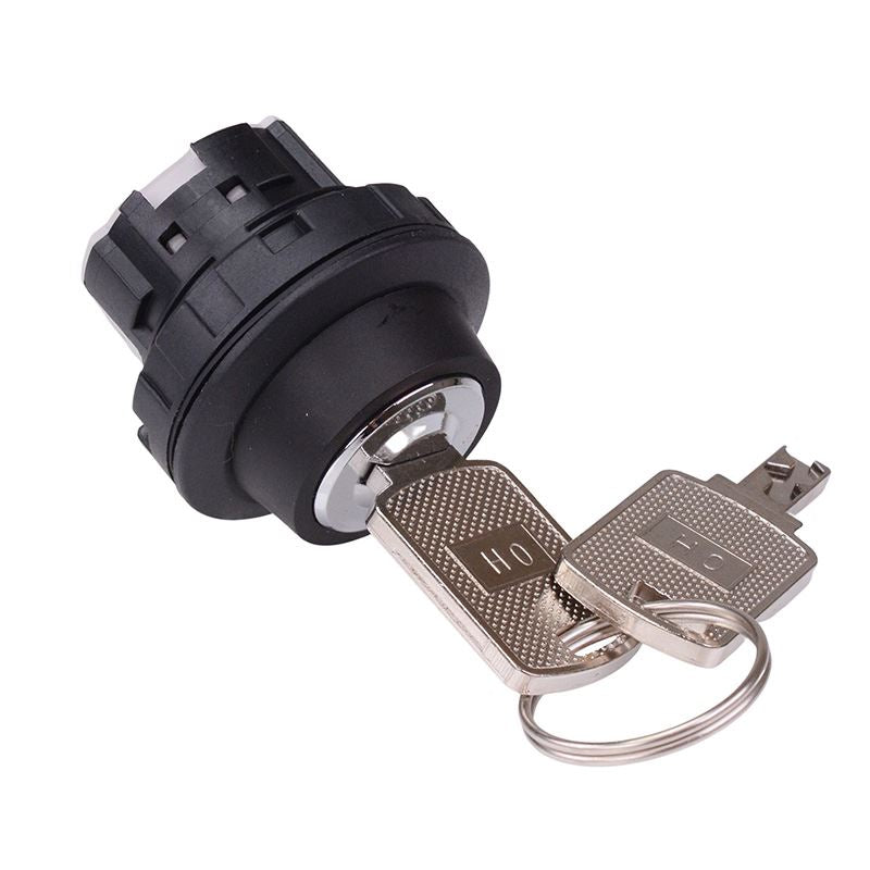 CW1K-2A 2 Position Maintained Key Switch Head IDEC — Switch Electronics ...