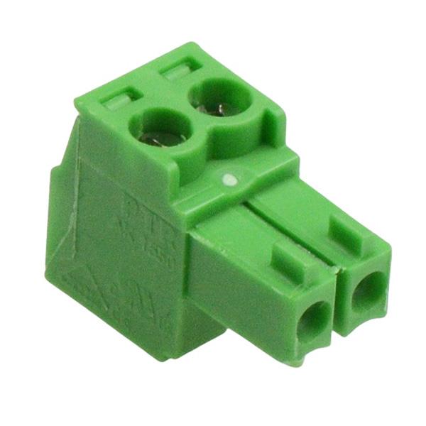 2-Way 3.5mm Right Angle Pluggable Terminal Block Green 8A 300V — Switch ...