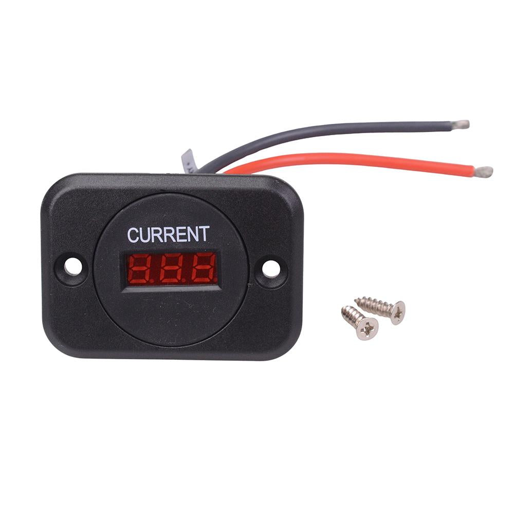Ammeter with Chassis Mounting Panel 7-33VDC A25-1BPS-BB3-R — Switch ...