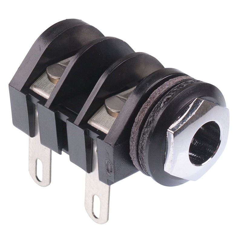 6.35mm Mono Solder Switched Jack Socket S4/BNB CL1298A — Switch ...