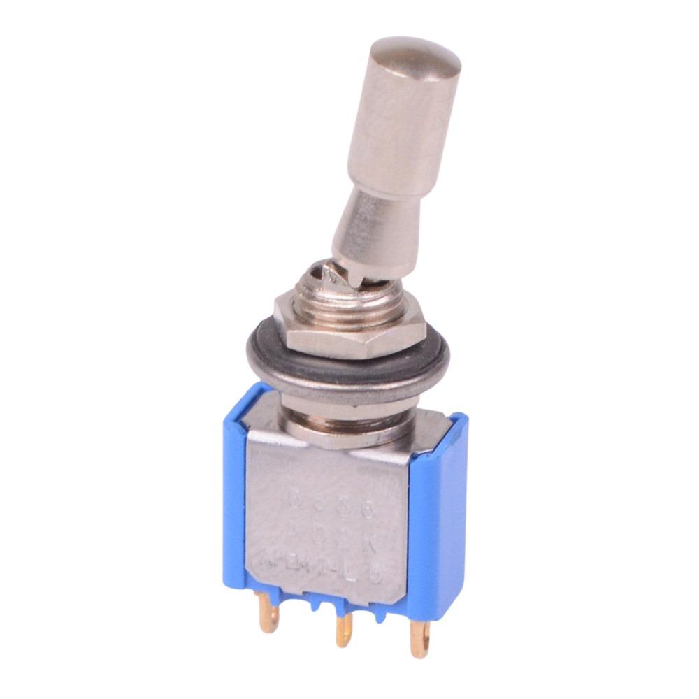 5636AD2K-1V APEM Locking Lever On-On Miniature Toggle Switch SPDT ...