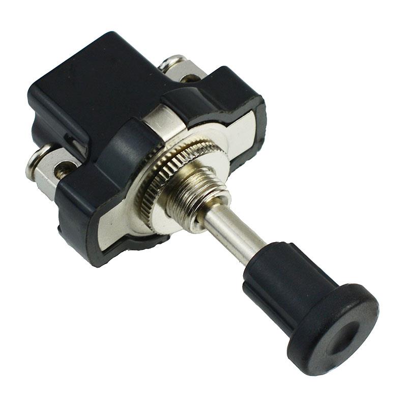 On-Off Long Push Pull Switch 10A 12V Screw Terminals — Switch ...