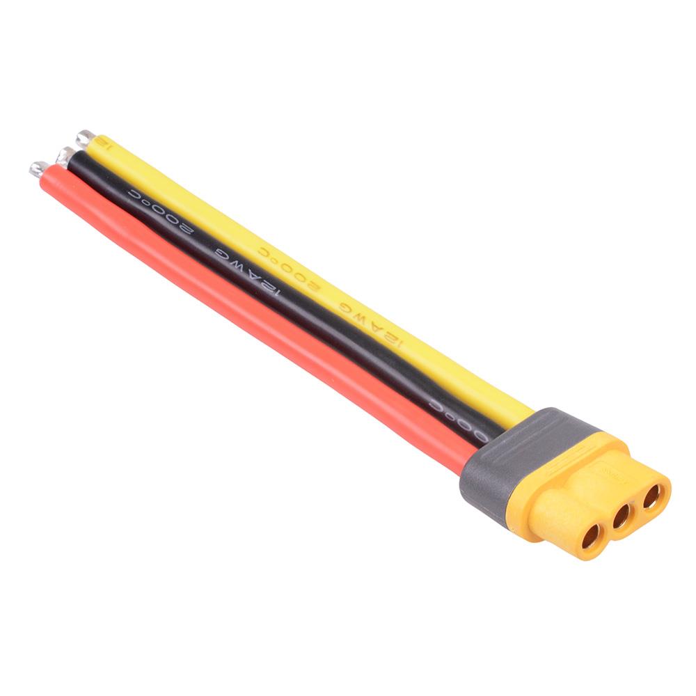 Prewired Female MR60 3 Pin Connector 30A 10cm AMASS — Switch ...