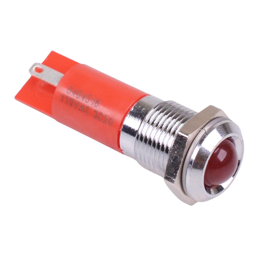 Q14P1CXXR110 Red Prominent 14mm 110VAC LED Panel Indicator APEM ...