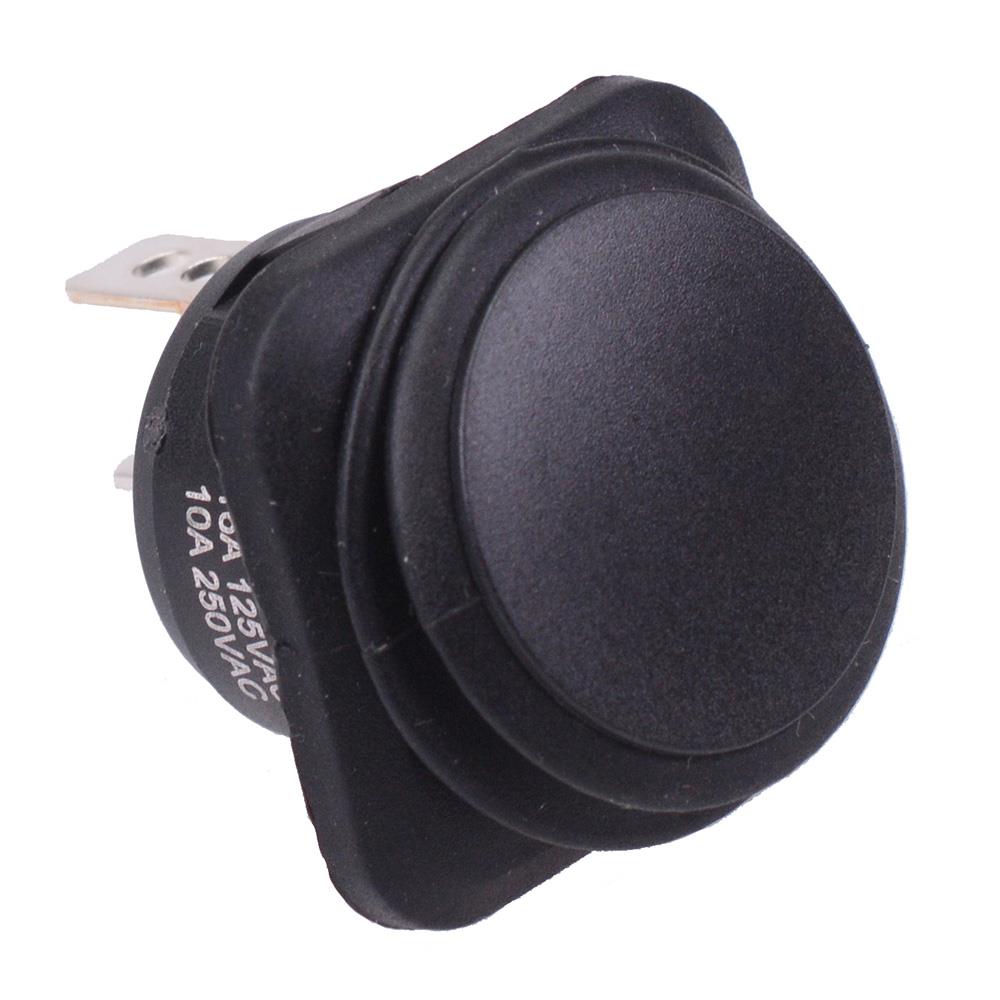 On-Off Waterproof 24mm Round Rocker Switch SPST 10A R13-203A84-01 ...