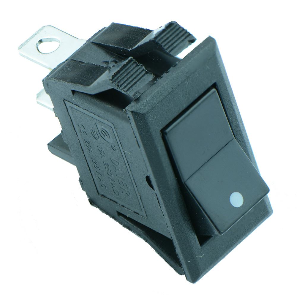On-On Rectangle Rocker Switch SPDT 15A — Switch Electronics | Your One ...