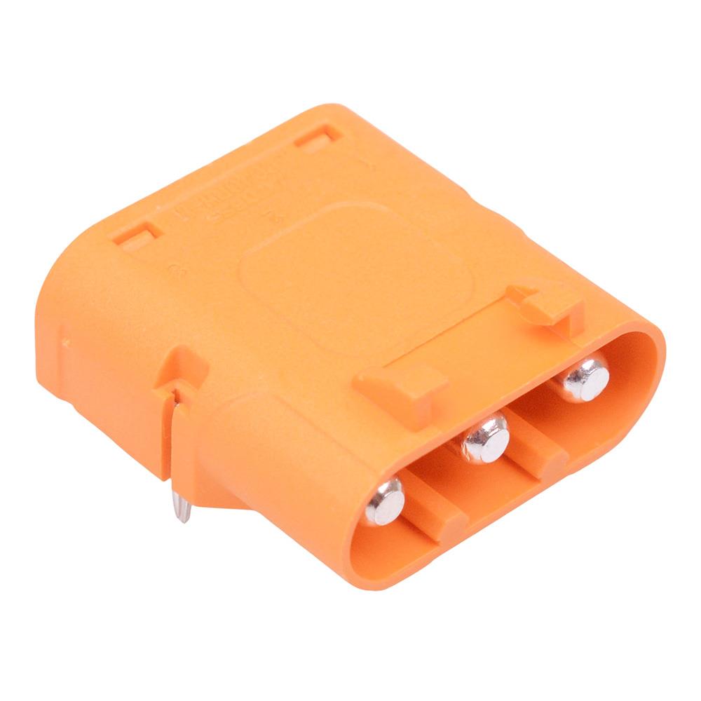 LCC40PW-M Male 3-Pin Silver Plated PCB Connector 30A AMASS — Switch ...