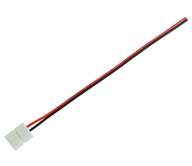 8mm 2-Pin LED Strip Connector 150mm Wire — Switch Electronics | Your ...