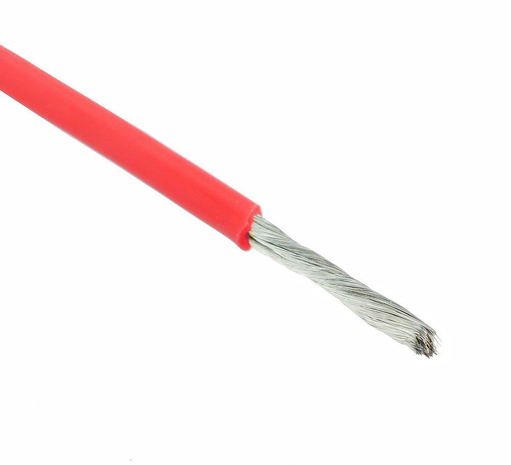 Red Silicone Lead Wire 14AWG 400/0.08mm (price per metre) — Switch ...