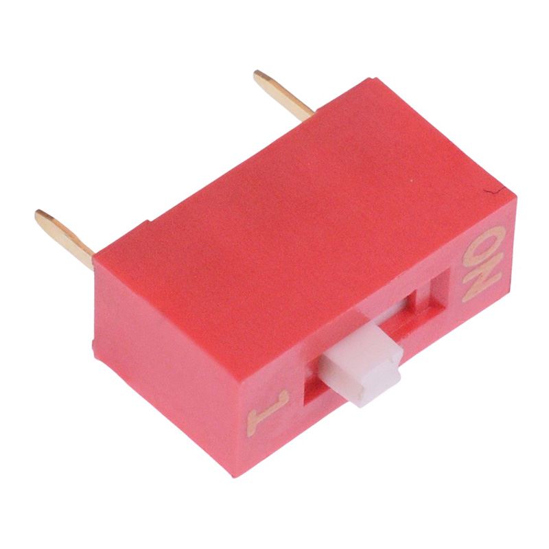NDS-01-V 1 Way Raised Actuator DIP Switch SPST APEM — Switch Electronics | Your One Stop ...