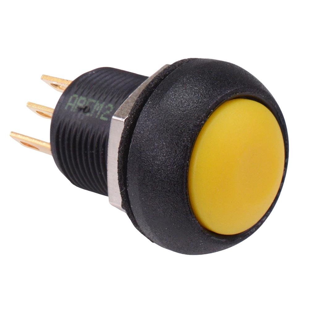 IMR7Z452 APEM Yellow Momentary 12mm Push Button Switch SPDT IP67 ...