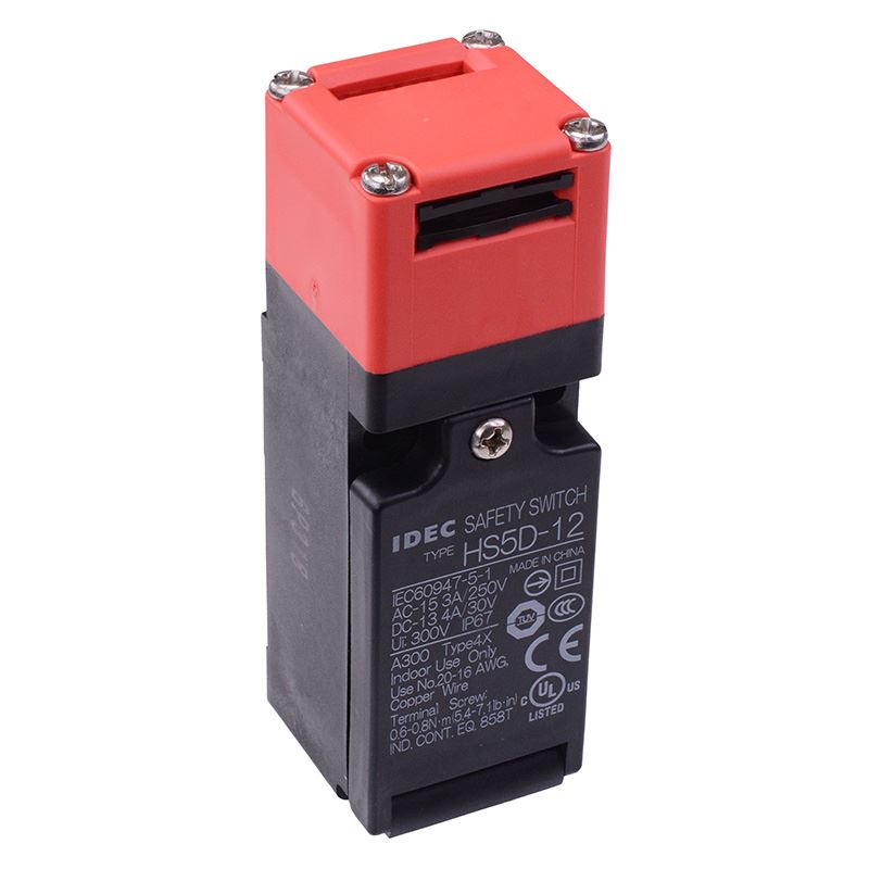 HS5D-12RNM 2NC/1NO Safety Interlock Switch Standard Head IDEC — Switch ...
