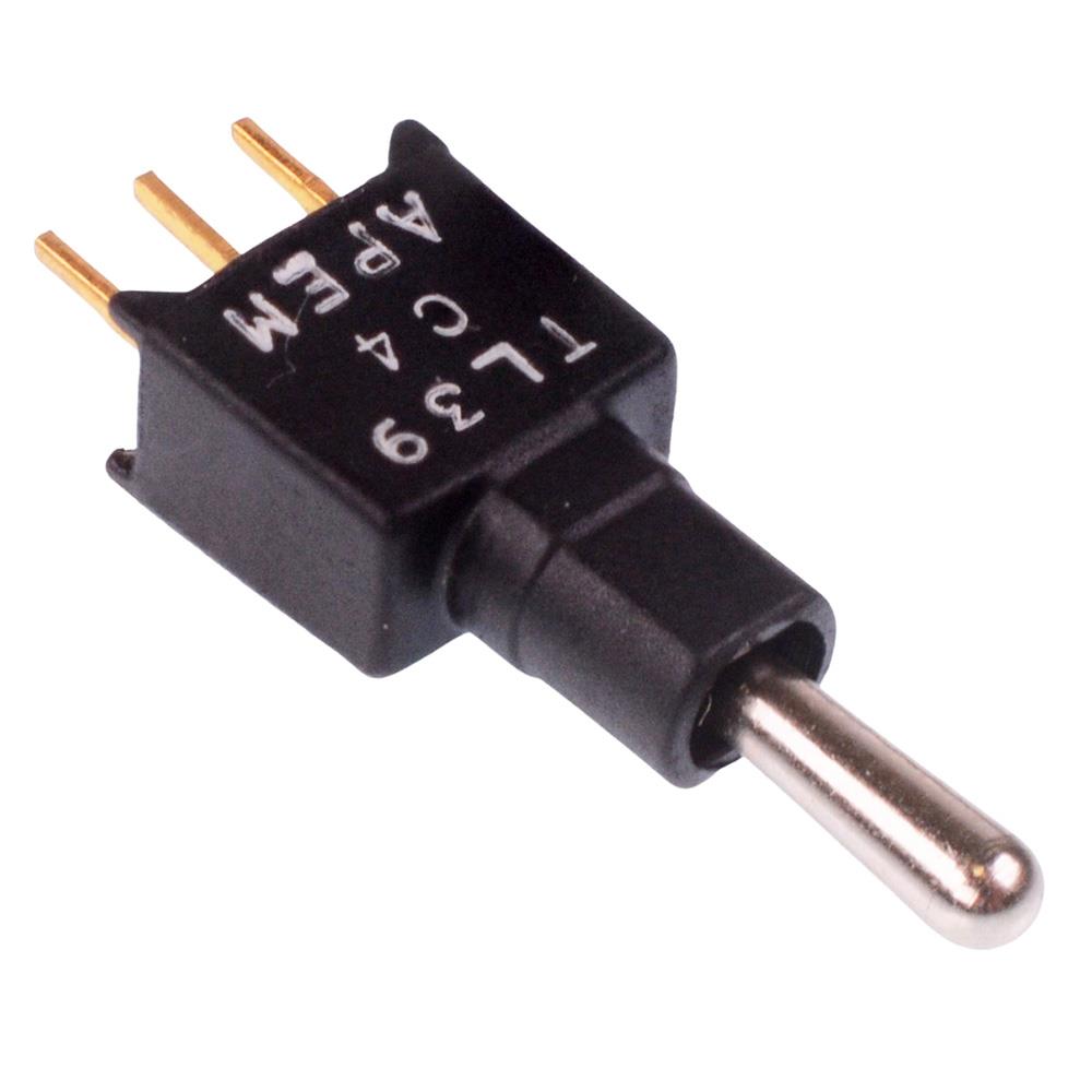 Tl39p005400 Apem On Off On Momentary Subminiature Washable Pcb Toggle — Switch Electronics