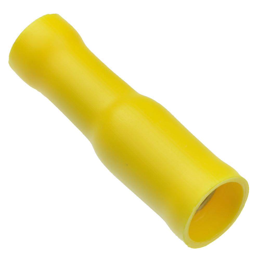 Yellow 4mm Female Bullet Crimp Connector (Pack of 100) — Switch ...