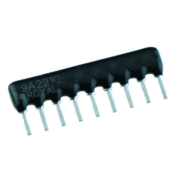 2k2 8 Commoned Resistor Network 2% — Switch Electronics | Your One Stop ...