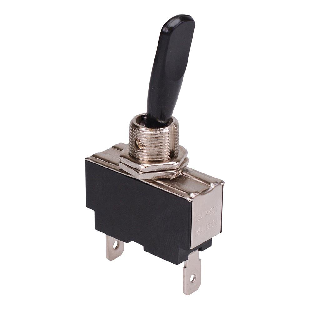 Off-(On) Momentary Blade Paddle 12mm Toggle Switch SPDT 10A 250VAC ...