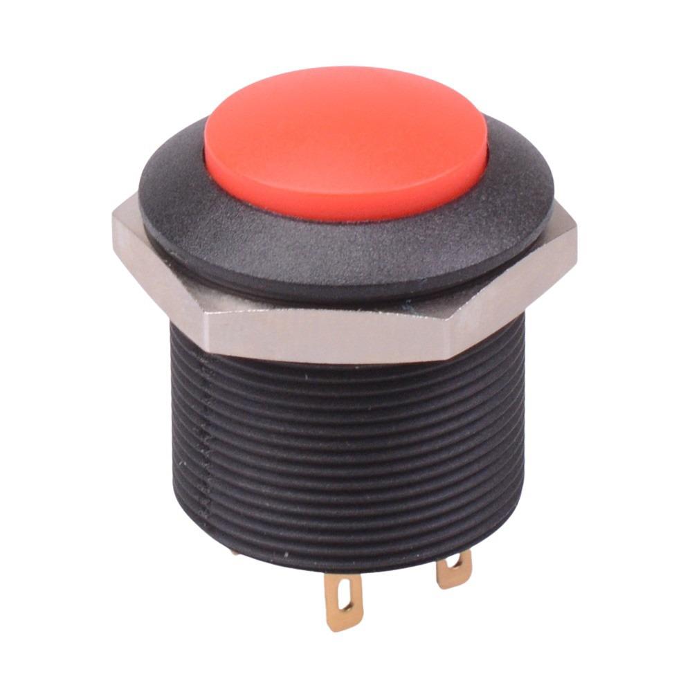 FPAR3B1462X0X APEM Red Off-(On) Momentary Push Button Switch Round Act ...