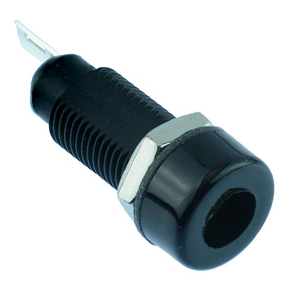 Black 4mm Panel Mount Test Socket R1-22 — Switch Electronics | Your One ...