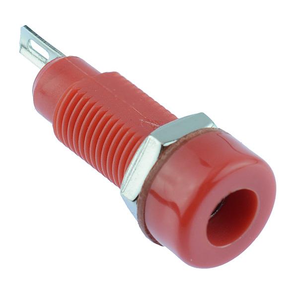 Red 4mm Panel Mount Test Socket R1-22 — Switch Electronics | Your One ...