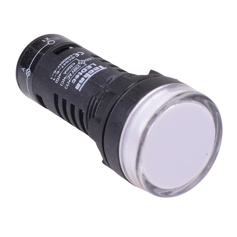 Yellow/Green Bi-colour 22mm LED Pilot Indicator Light 230V — Switch ...