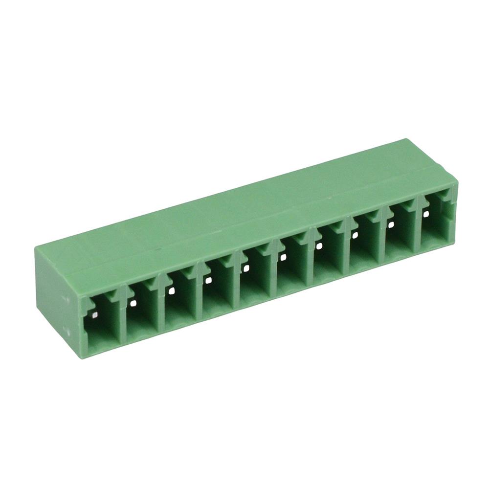 10-Way 3.81mm Vertical PCB Header Closed Ends 8A 300V — Switch ...