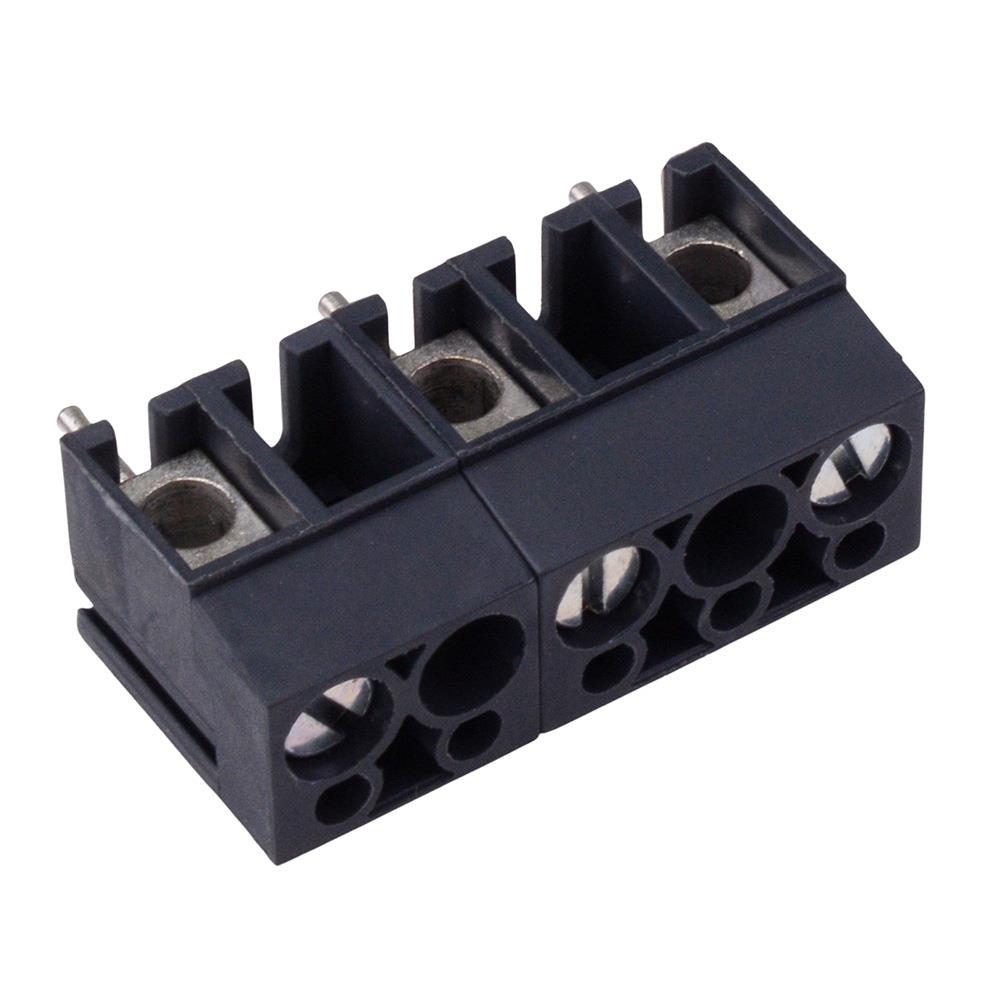 3-Way 10.00mm PCB Terminal Block Grey 20A 300V — Switch Electronics ...