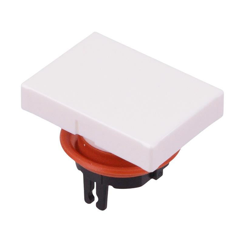 AB6H-BK2-W White Rectangular Button for A6 Series Switch IP65 IDEC ...