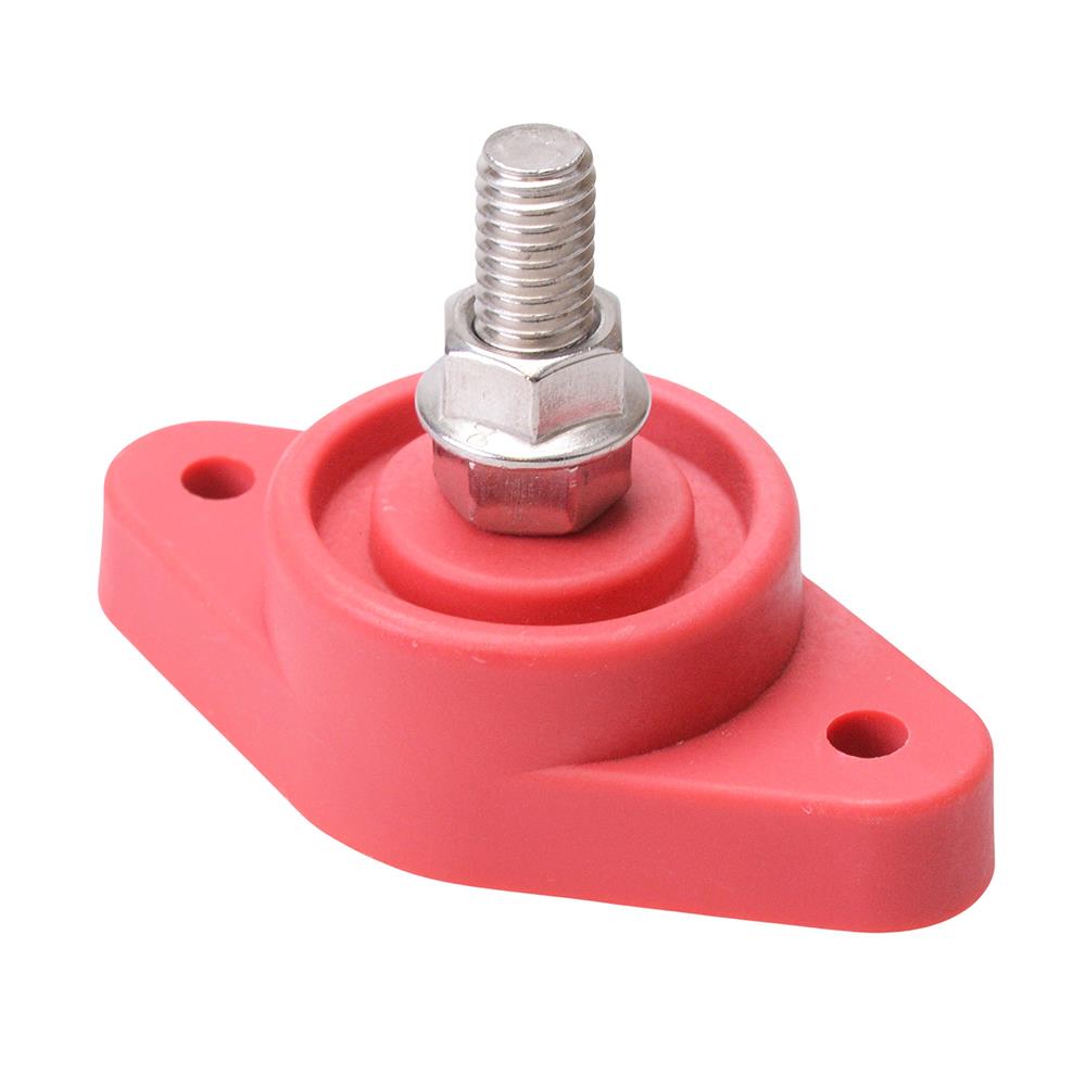 Red Positive M10 Stud Large Base Power Distribution Post 150A — Switch ...