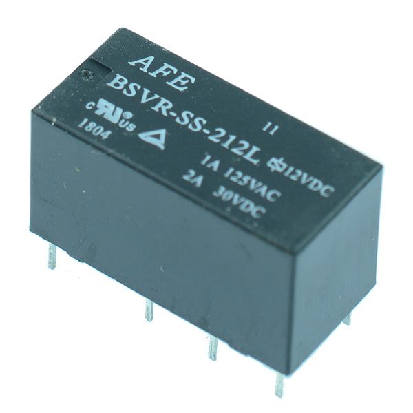 12V Subminiature PCB Relay DPDT 2A — Switch Electronics | Your One Stop ...