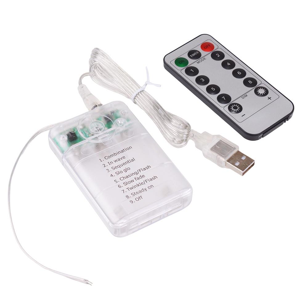 Remote Control AA x 3 Enclosed Battery Holder USB Cable — Switch ...