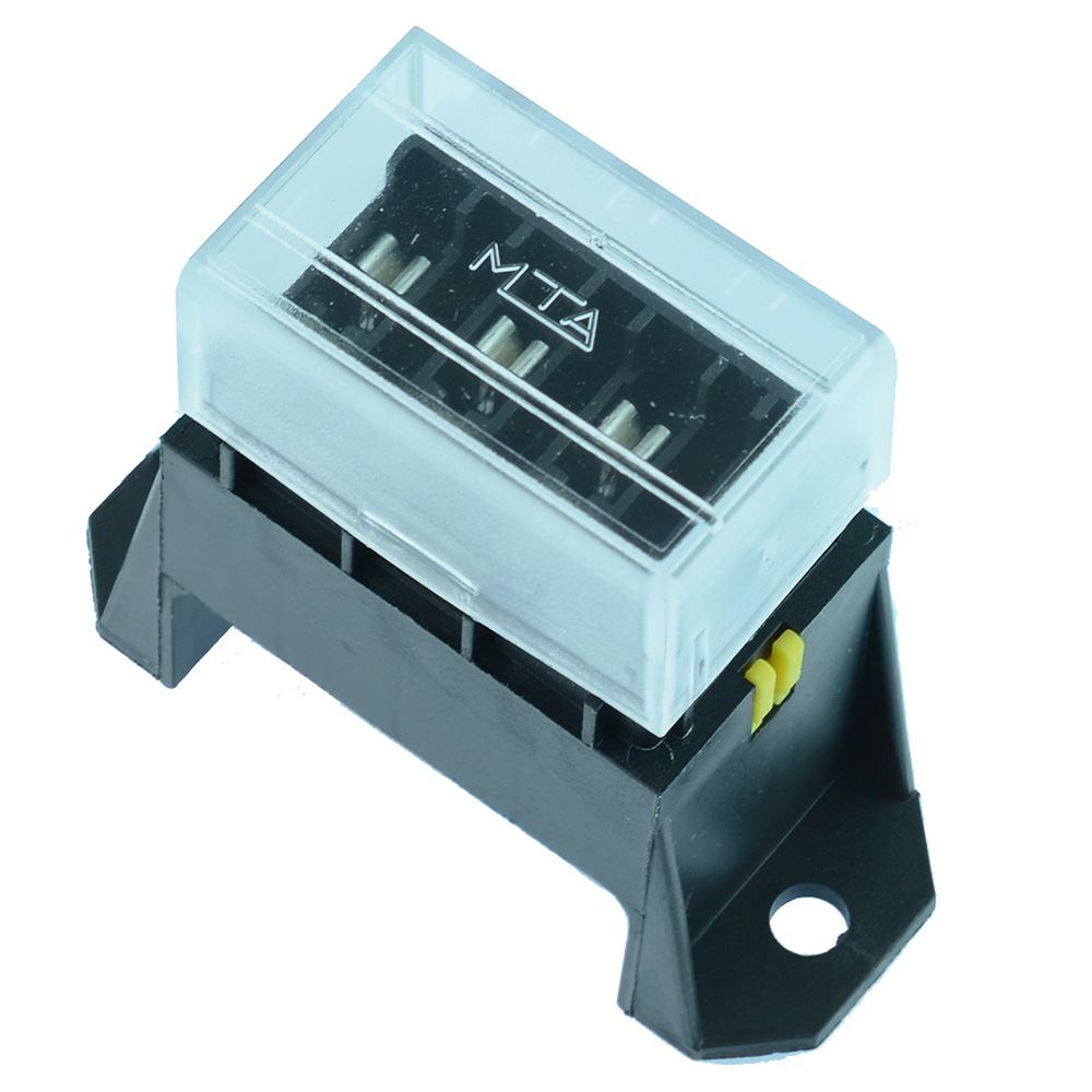 4 Way Standard Blade Fuse Holder Box - Underside Terminals — Switch ...