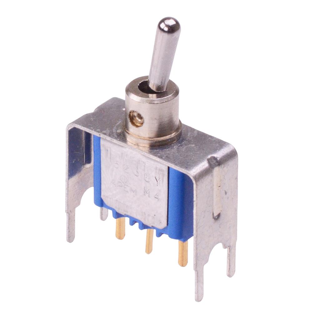 5236Y6CDB17 APEM On-On Miniature PCB Toggle Switch SPDT — Switch ...