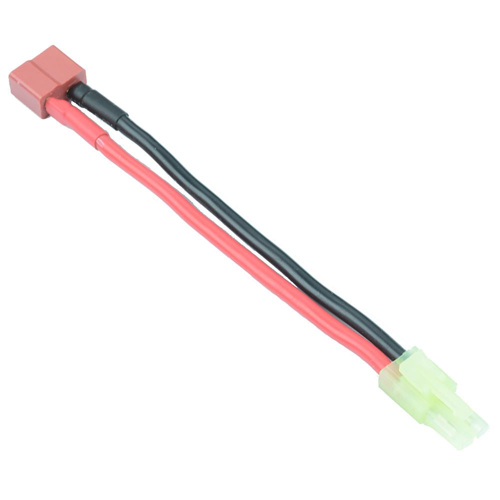 RC Female Deans T Connector to Male Mini Tamiya Adapter 100mm — Switch ...