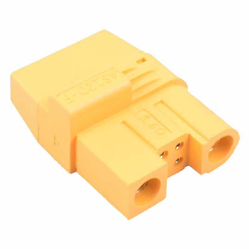 AS120-F Female 2+4 Gold Plated Connector with Cap 60A AMASS — Switch ...