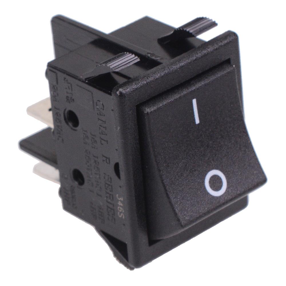On-Off 22x30mm Rectangle Rocker Switch DPST 16A 250VAC — Switch ...