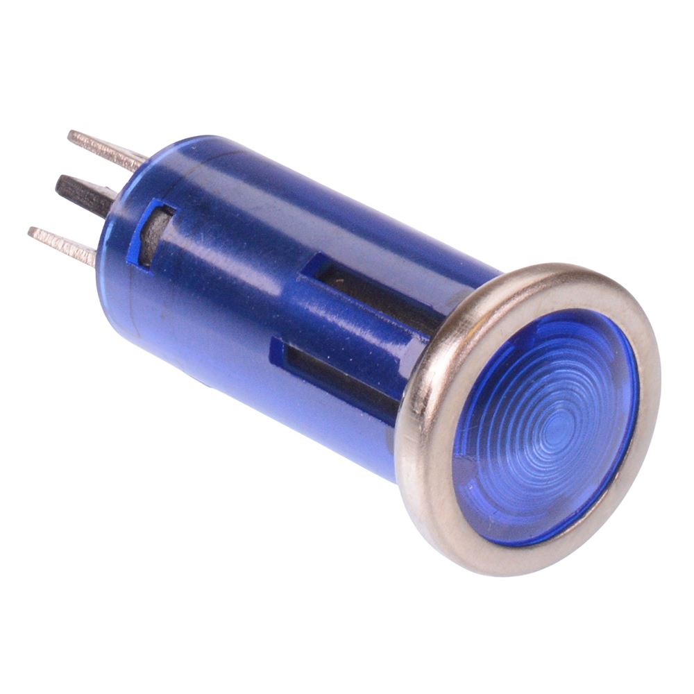 Blue 24V LED 12.5mm Panel Indicator Light — Switch Electronics | Your ...