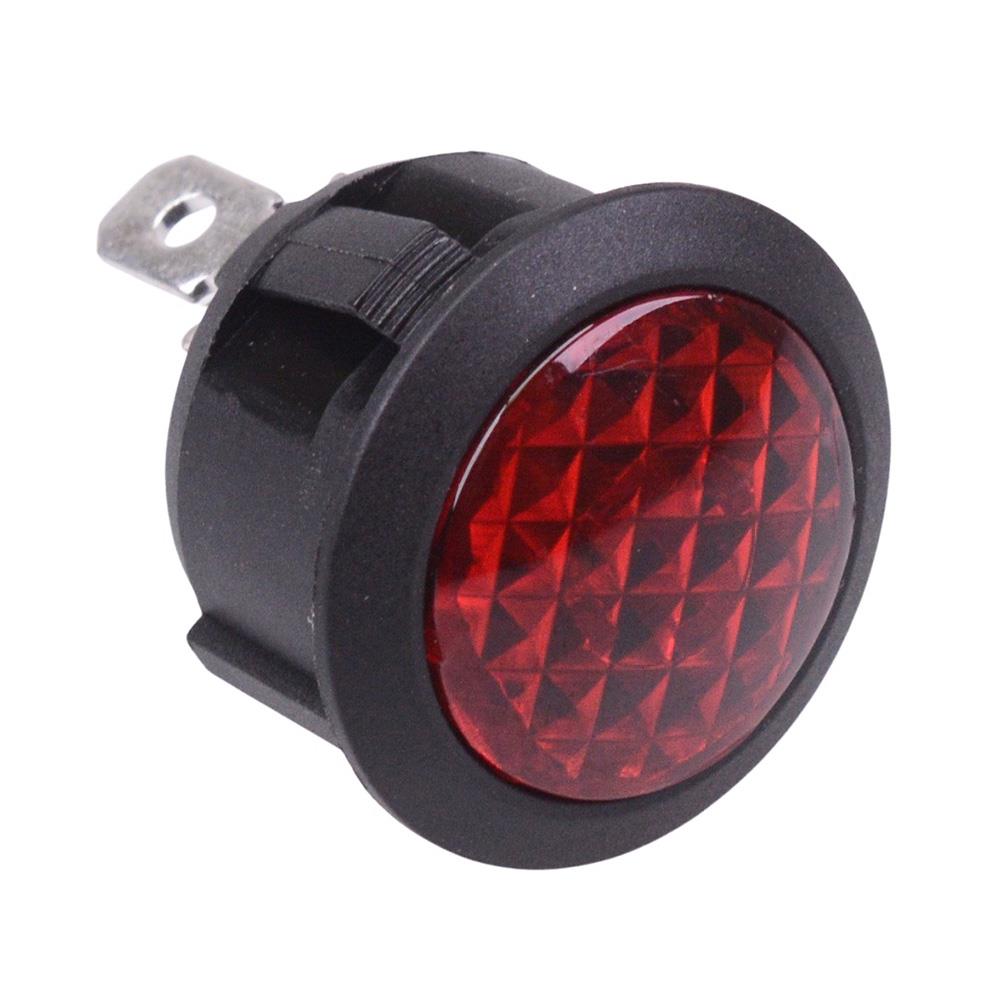 Red 24V Panel Mount 20mm LED Panel Indicator R9-92L-02-R — Switch ...