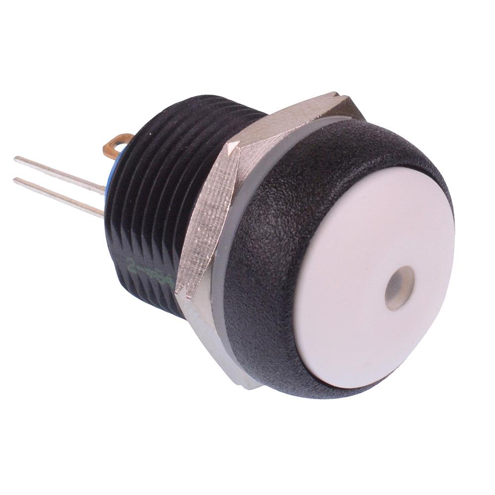 IRR1S472L0Y APEM Yellow LED White Button Round 16mm Latching Push Butt ...