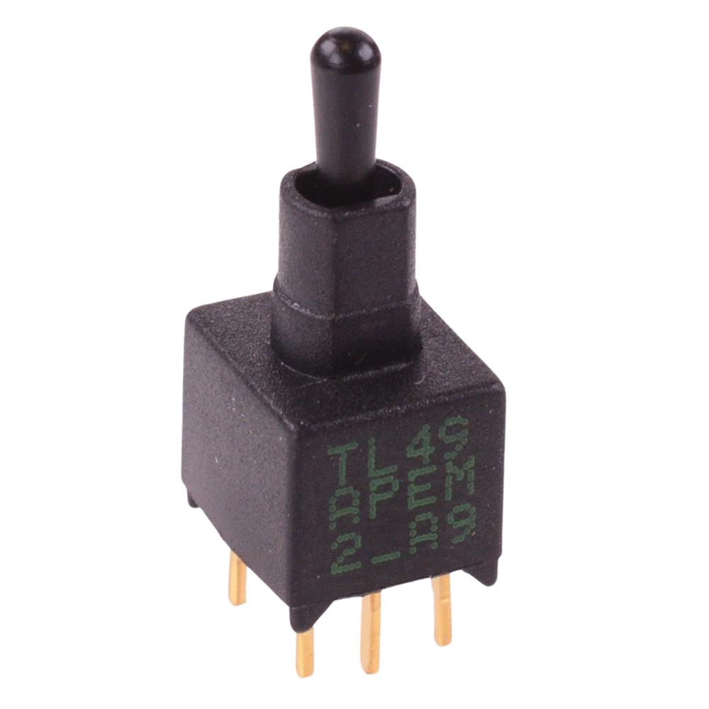 Tl49p005100 Apem On Off On Subminiature Washable Pcb Toggle Switch Dpd — Switch Electronics