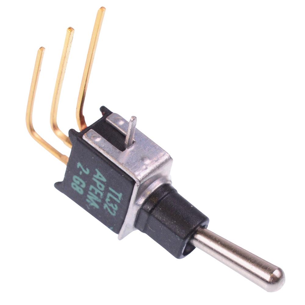 Tl32ww05200 Apem On On Momentary Subminiature Washable Pcb Toggle Sw — Switch Electronics