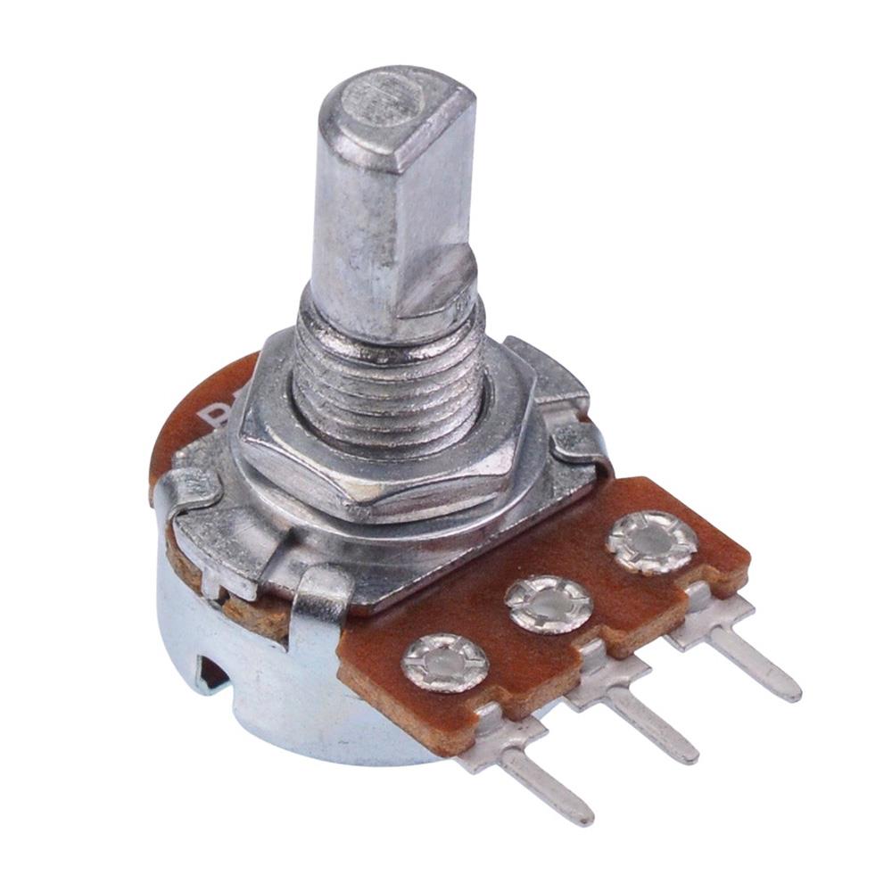 100K Linear 16mm Potentiometer D Shaft — Switch Electronics | Your One ...