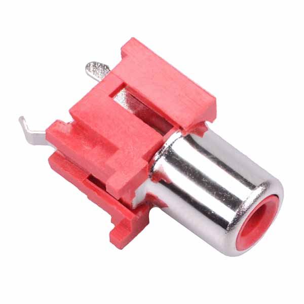 Red RCA Vertical PCB Phono Socket — Switch Electronics | Your One Stop ...