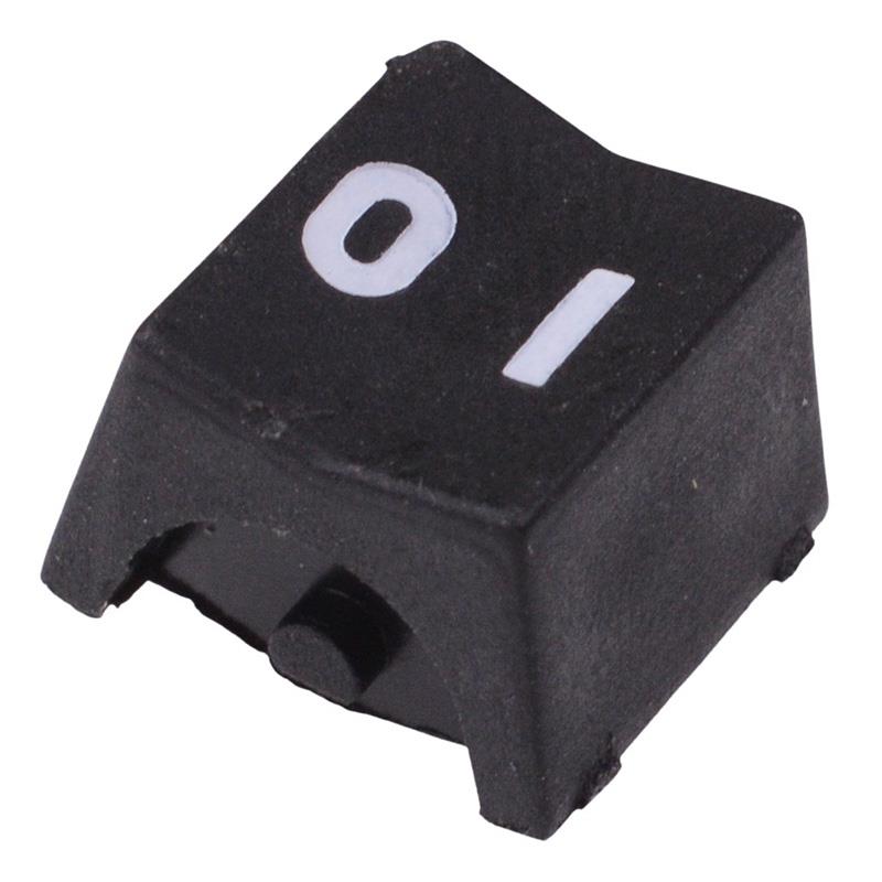 U732 APEM Black Rocker for 7000 Series Switches — Switch Electronics | Your One Stop Component Shop