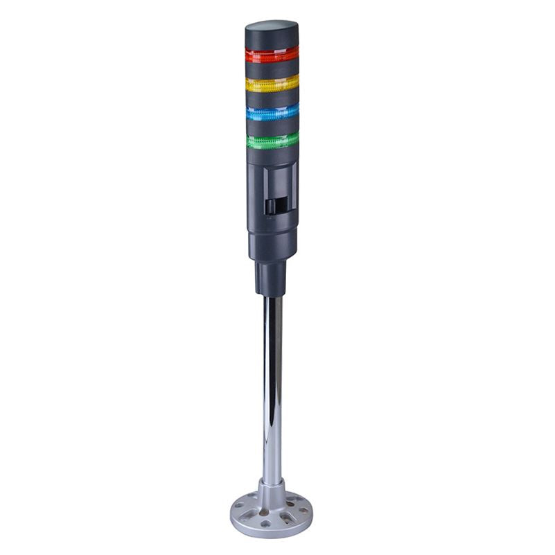 LD6A-4PZQB-RYSG Red/Yellow/Blue/Green Stack Light LED Tower with Sound ...