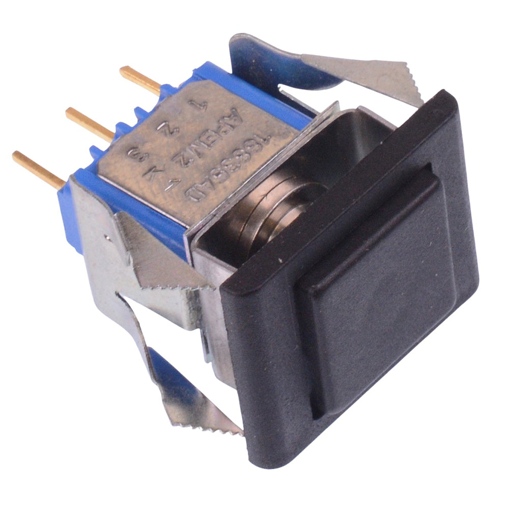 18835ADX662 Black On-(On) Momentary Panel Mount Push Button Switch SPD ...